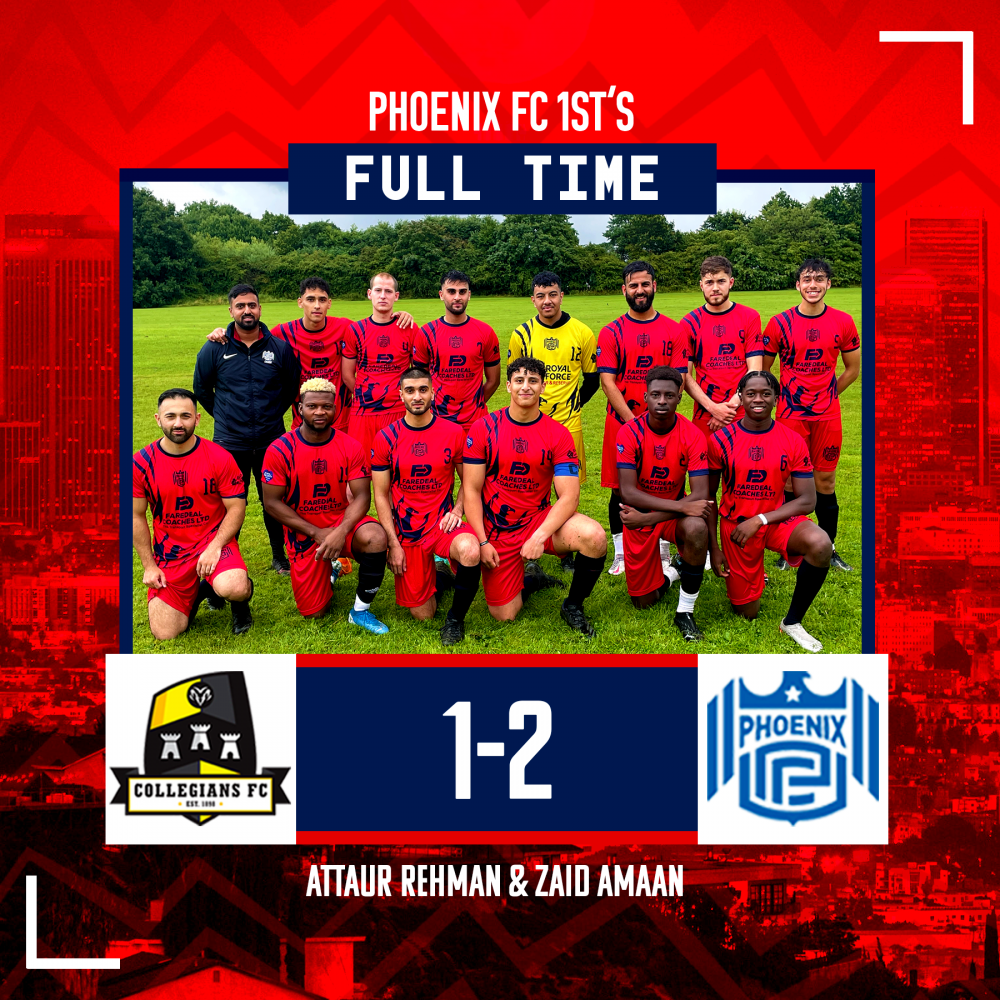 Phoenix Firsts take 3 points away to Collegians – Phoenix Juniors